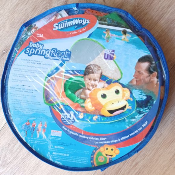 Swimways | Toys | Swimways Baby Spring Swim Float Animal Friends Monkey ...